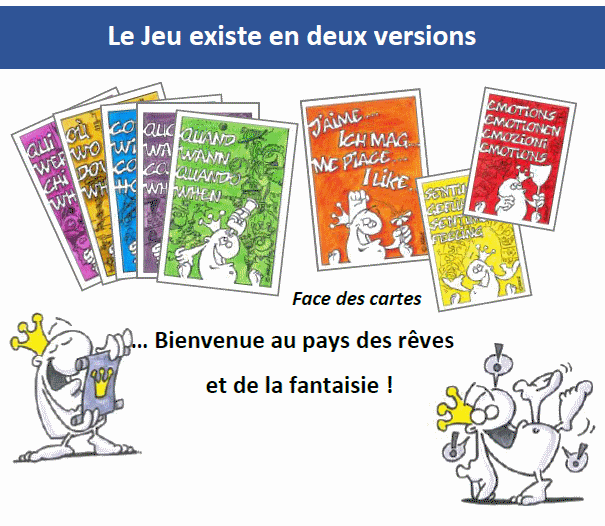 Le Roi de l'Impro - Jeu de cartes d'improvisation - aircé.ch